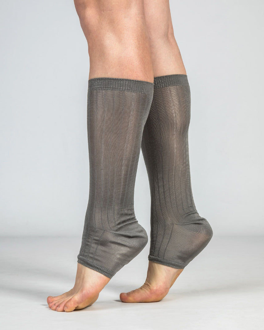 SSENSE Exclusive Long Socks Grey | Buy now - Swedish Stockings